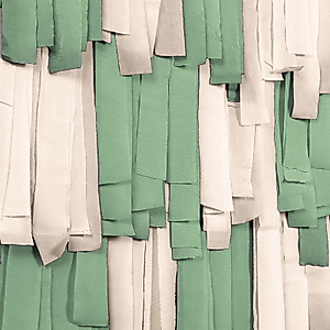 PartyWoo Crepe Paper Streamers 4 Rolls 328ft, Pack of Sage Green and Ivory Crepe Paper for Party Decorations, Wedding Decoration, Birthday Decorations, Baby Shower Decorations (1.8 Inch x 82 Ft/Roll)