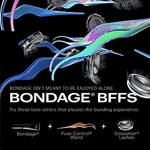 Lashify Bondage Extra Strength Bond with Charcoflex Eyelash Glue for False Lashes and DIY Lash Extensions in Sleek Black