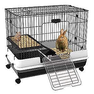 PrimePets Grass Mat for Rabbits Bunny, 3 Pack, Woven Hay Mat for Small Animals, Natural Straw Bedding Resting Cage Mat for Guinea Pig Parrot Chinchilla Hamster Rat