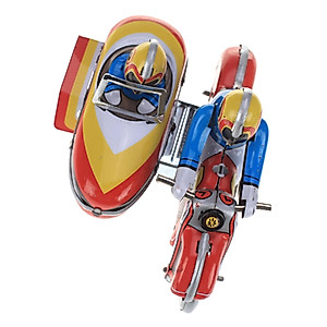 Almencla Clock Motorcycle W/Side Preschool