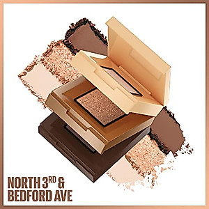 Maybelline New York Shadow Blocks Shadow Blocks Eyeshadow Palette, Stacked Eye Shadow Trio, North 3rd & Bedford Ave, 0.08 oz