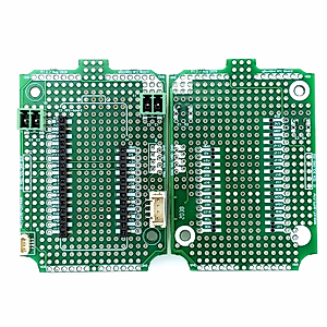 qBoxMini AFC DIY IOT Enclosure Kit (One SMA), IOT Enclosure for Feather ESP32 Cellular LoRa WiFi Arduino Board, Waterproof IP65 Enclosure with Glands, prototyping PCB, connectors Set and SMA