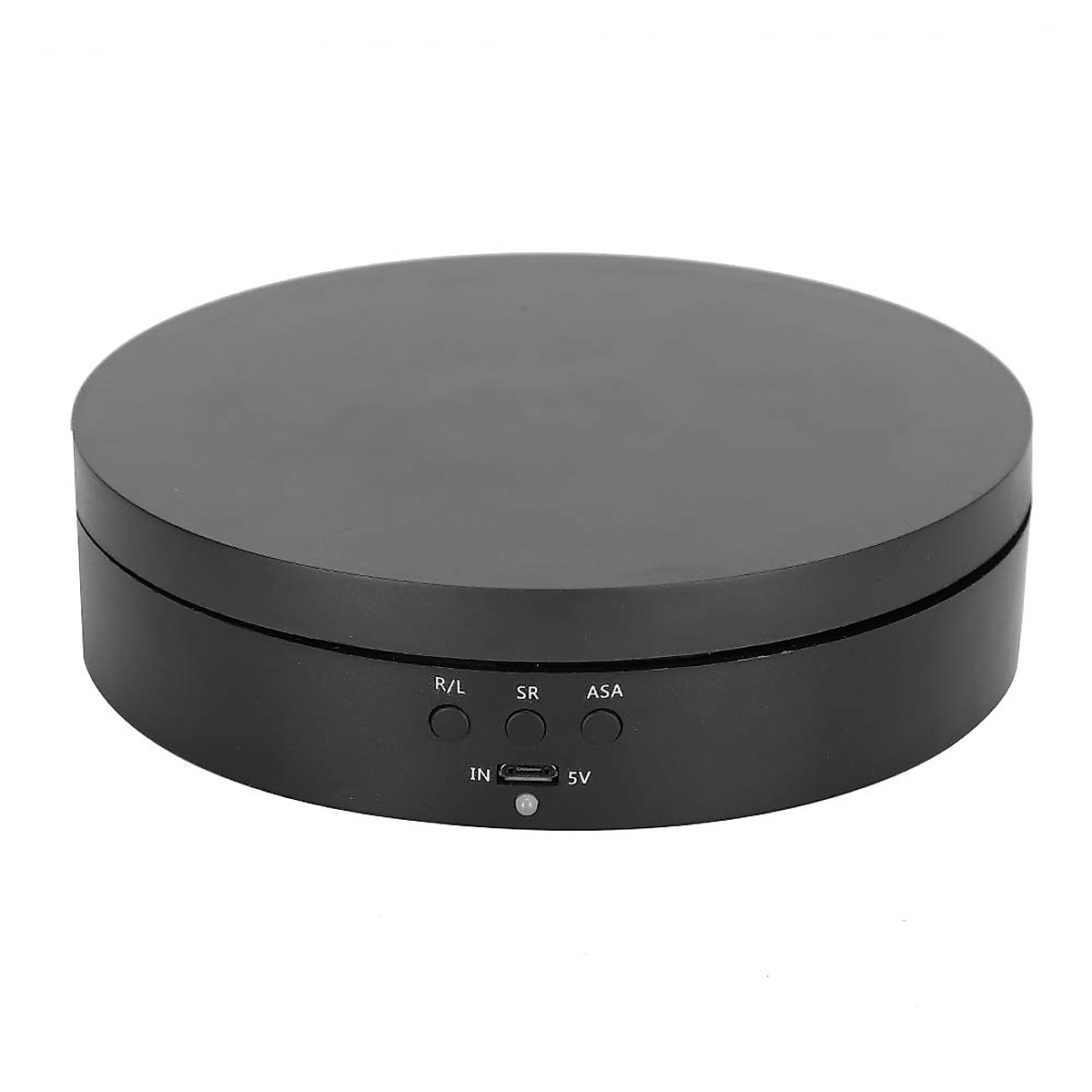 360° Rotating Display Stand, Motorized Display Stand Turntable Max Load 2-4KG 3 Gears Two Way Revolving Turntable Base for Jewelry Spinner Phone