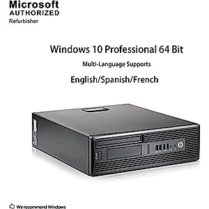 HP Z240 SFF Workstation Desktop PC, Intel Core i5-6500 up to 3.40GHz Processor, 16GB DDR4 RAM, 512GB SSD, HDMI, WiFi & Bluetooth, USB 3.0, Windows 10 Pro (Renewed)