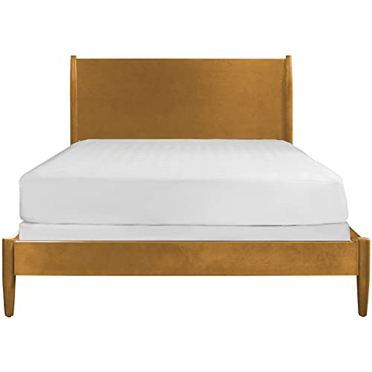 Crosley Furniture KF725001AC Landon Platform Bed and Headboard, Queen, Acorn