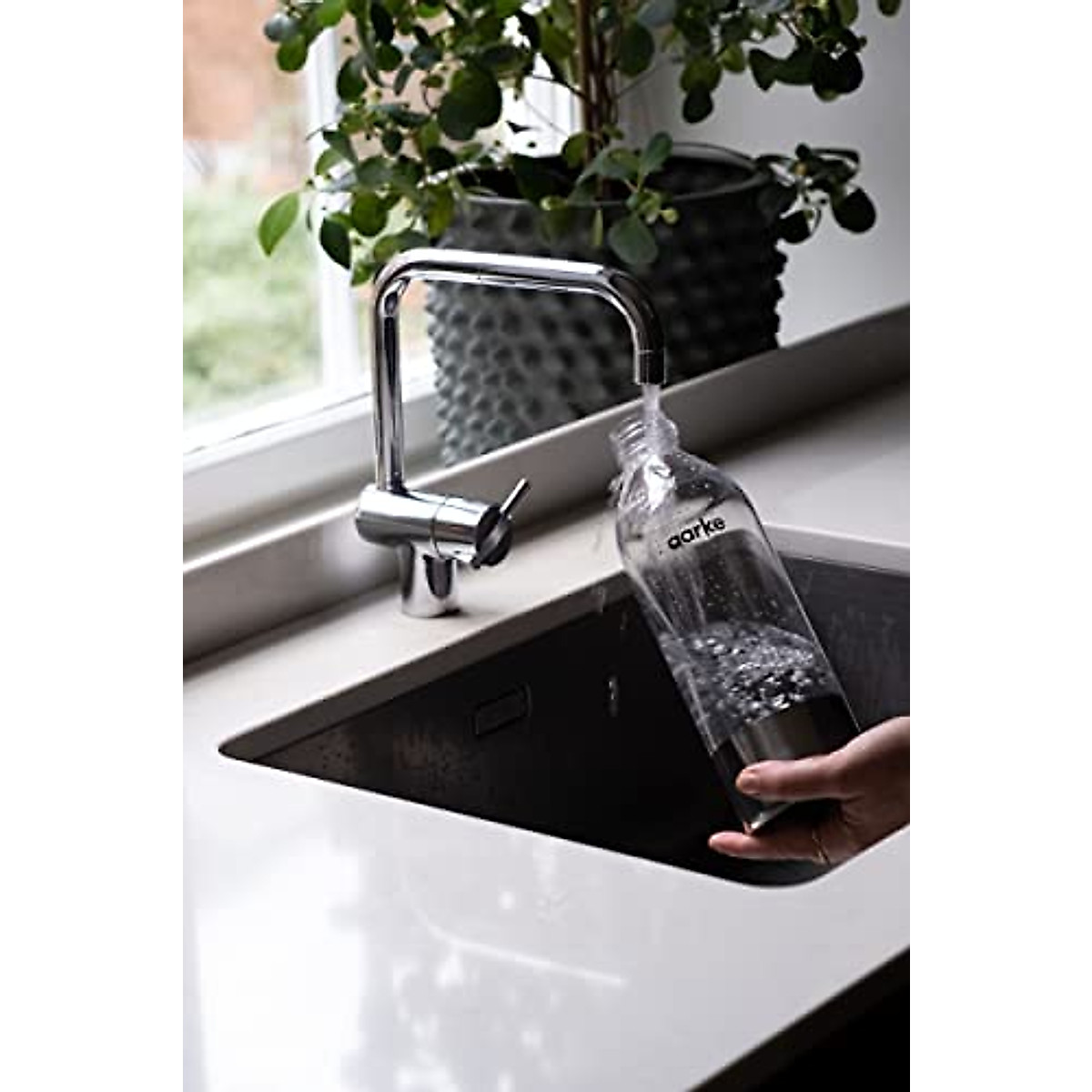 aarke Extra PET Stainless Steel 1L bottle (for use Carbonator)