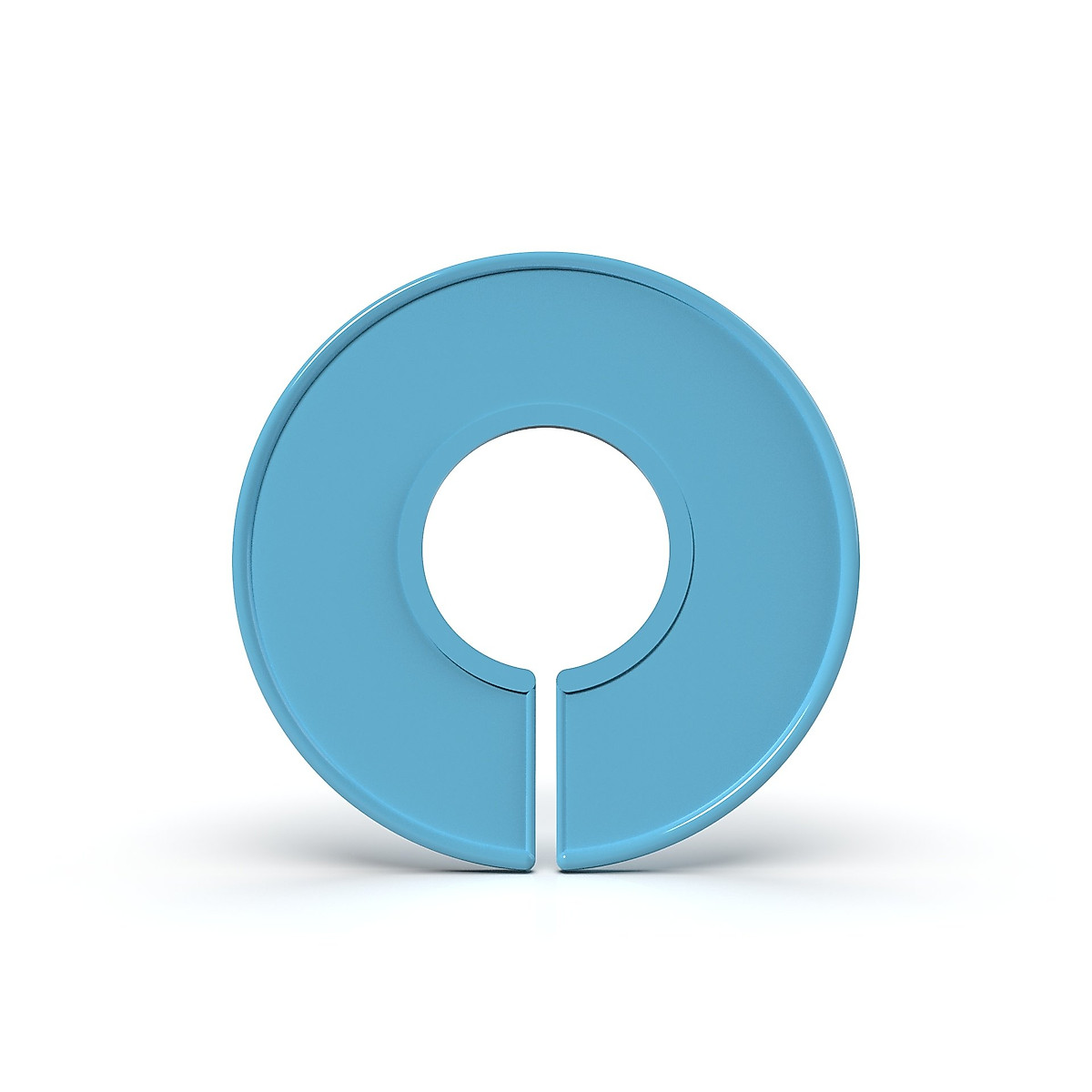 Discount Sizing Clothing Rack Size Dividers Blank Round Baby Blue - 10 Pack