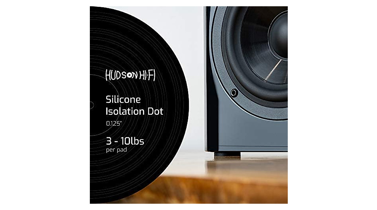 Hudson Hi-Fi Isolation Feet for Superior Sound Quality