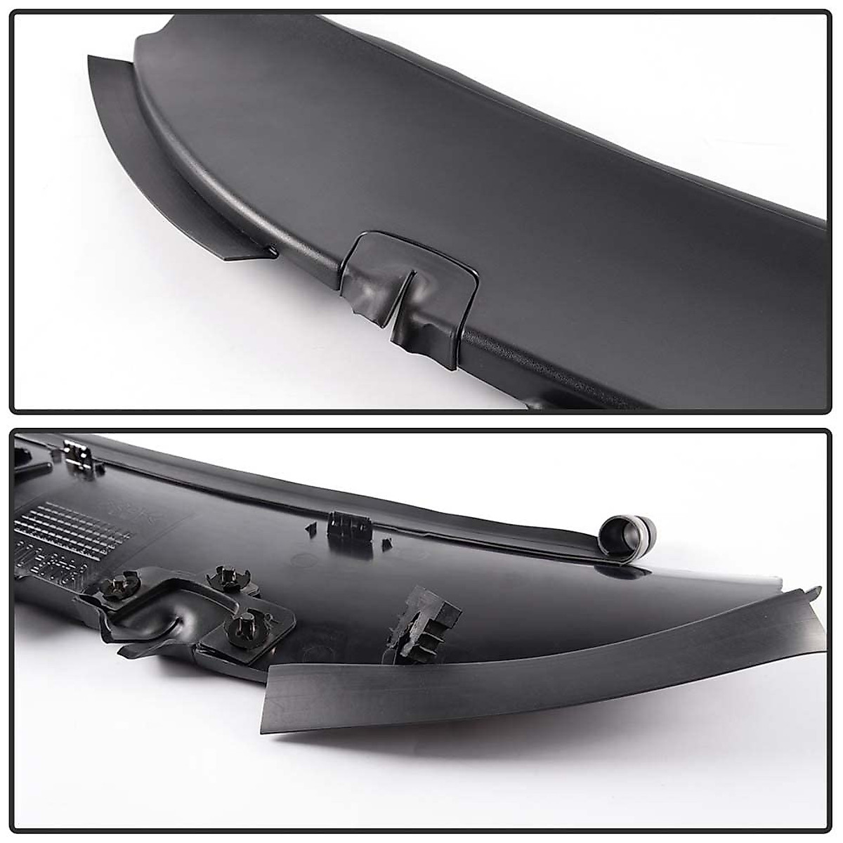 PIT66 2Pcs Windshield Wiper Cowl Vent Grille Grills Panel Hood Compatible with 99-04 Ford Mustang GT SVT