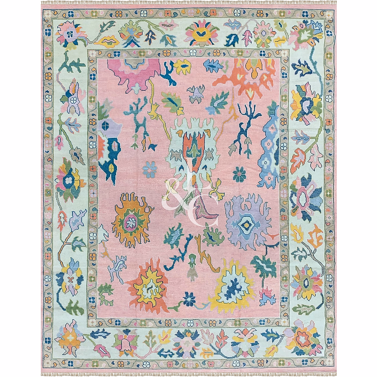 Generic The Loom & Company Matilda - 100% Hand-Knotted Wool Area Rug - 9x12