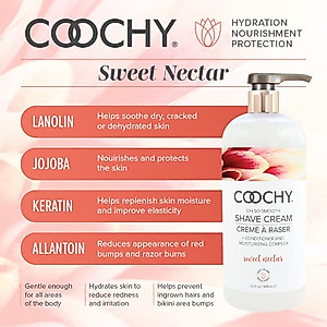 Classic Brands LLC 74690: Coochy Shave Cream Sweet Nectar 32oz