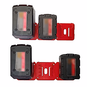UOSXVC 5Packs Battery Holders for Milwaukee 18V Mount Fit for M18 Battery