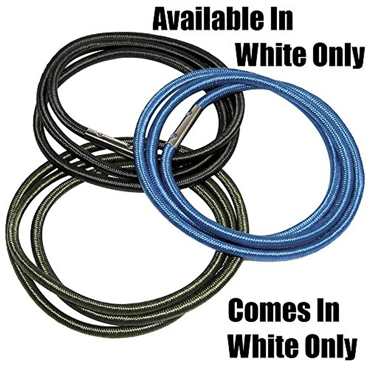Trash Can Bands Set of 3 - Grey with Metal Connector, Holds 13 to 33 Gallon Trash Bag - Durable Elastic Garbage Bag Band for Indoor and Outdoor Use - Waste Basket Rubber Bands For Round & Square Bins