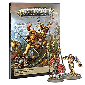 Warhammer Games Workshop Getting Started with Age of Sigmar (Magazine and Miniatures)