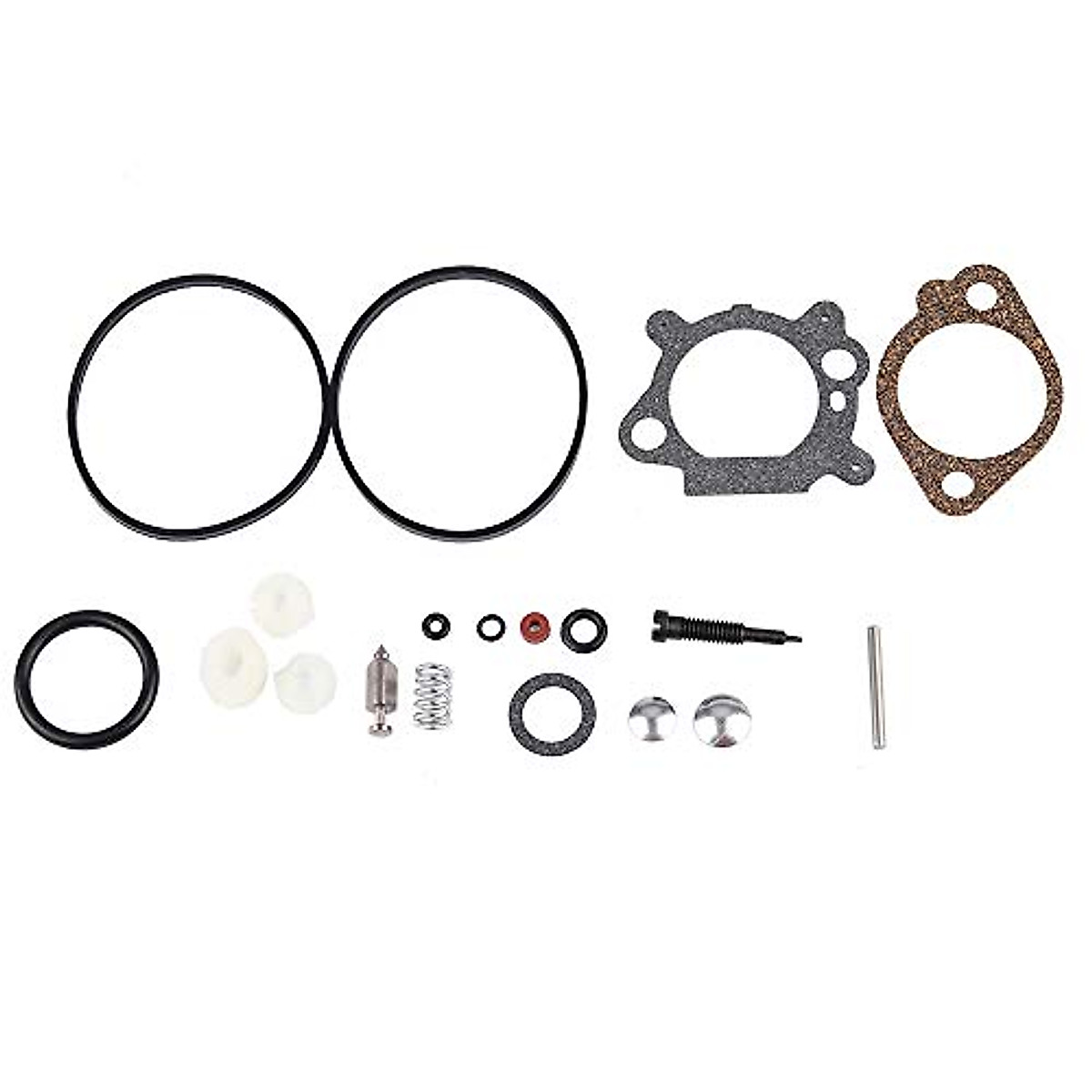 2 pcs 498260 Carburetor Overhaul Kit Gasket Set for Rebuild Kit 398183 490937 492495 493762 498261 T490937 Lawn Mower