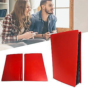 Hongjingda PS5 Console Skin Cover, Plastic Hard Shell for PlayStation 5 Console, Prevent dust and Scratches, Easy to Install, 3 Colors