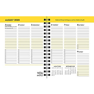You Are a Badass 17-Month 2020-2021 Monthly/Weekly Planning Calendar: Deluxe Organizer (August 2020-December 2021)