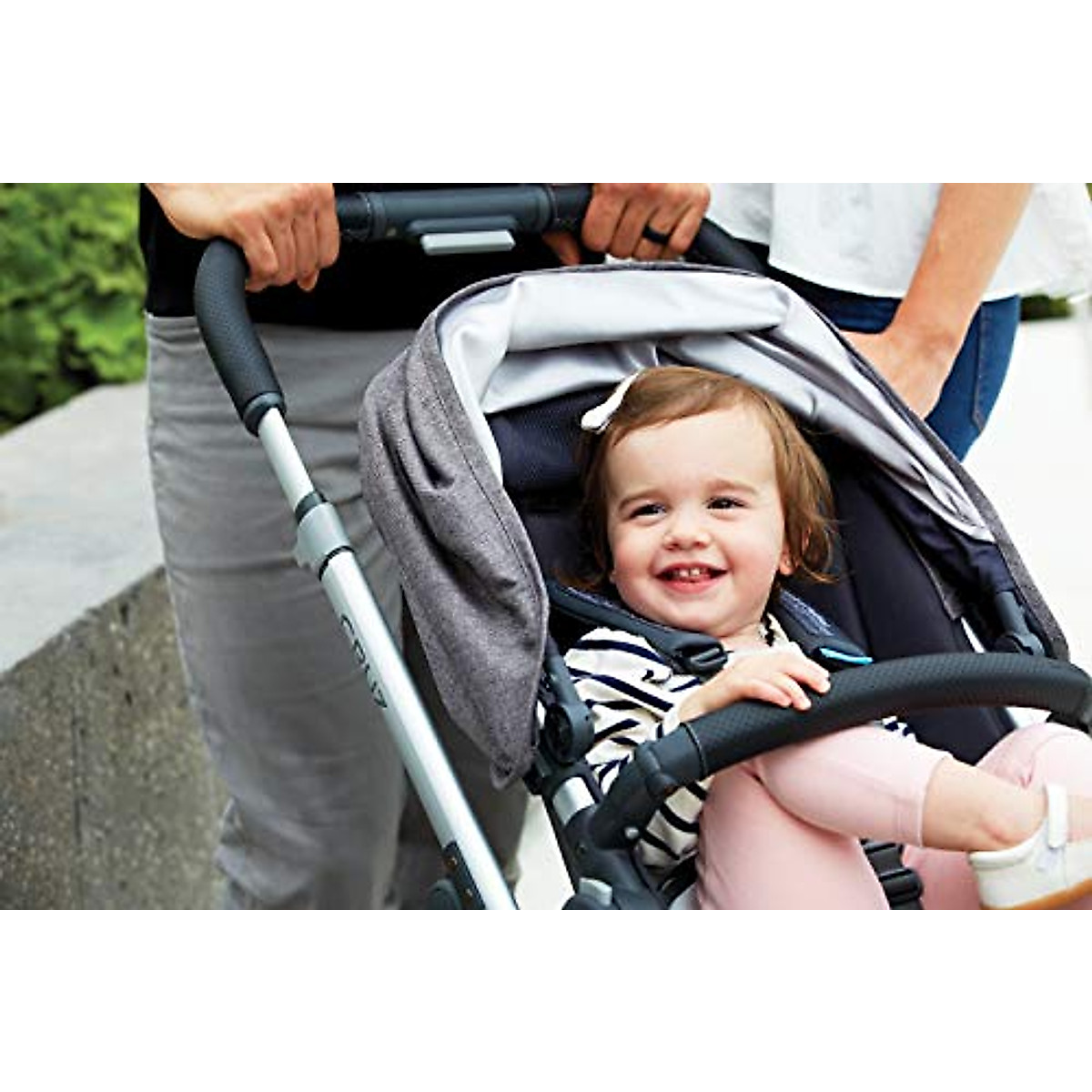 UPPAbaby Leather Bumper Bar Cover - Black, One Size (Pack of 1)