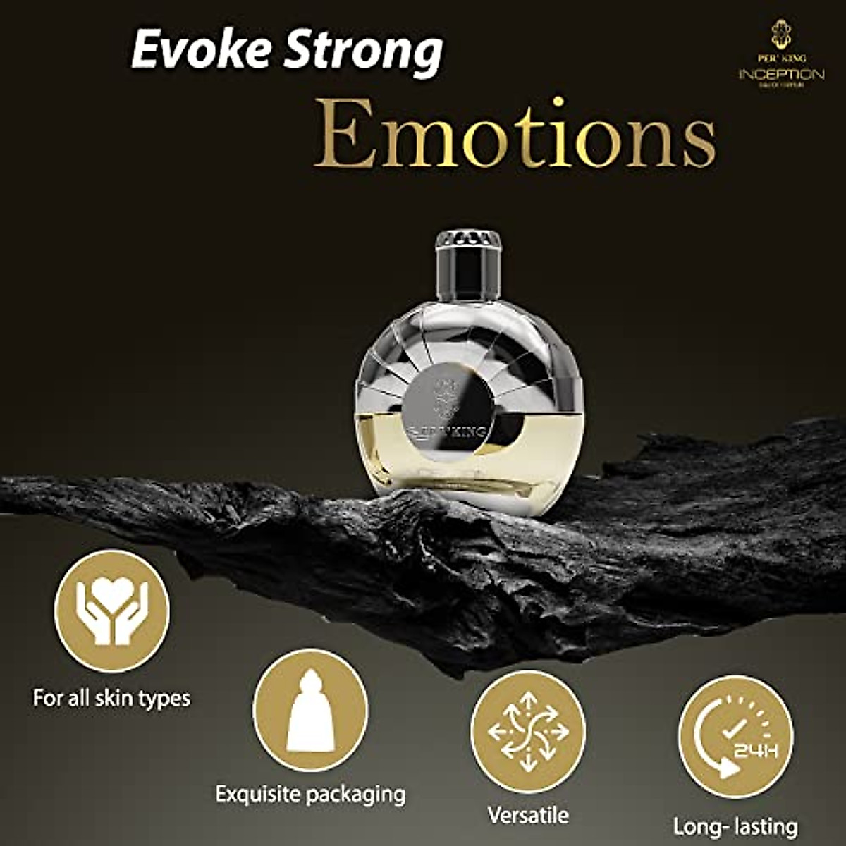 Dumont Per'King Inception 3.4 Eau De Parfum - the dependable scent, an enduring fragrance for men and women, a gift for her this season