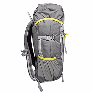TETON Sports Cirque 1600 Backpack; Packable, Lightweight, Comfortable Daypack for Hiking and Travel; Overnight Bag,Grey, 22" x 15" x 6.75"