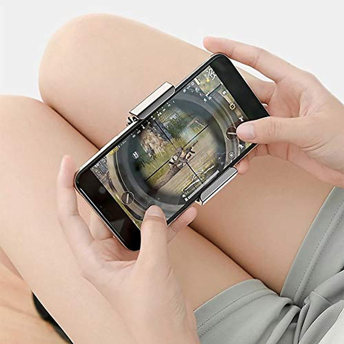 DIAOD Portable Mobile Phone Cooler Game Cooling Gaming Heat Sink Audio Aux Radiator (Color : Black)