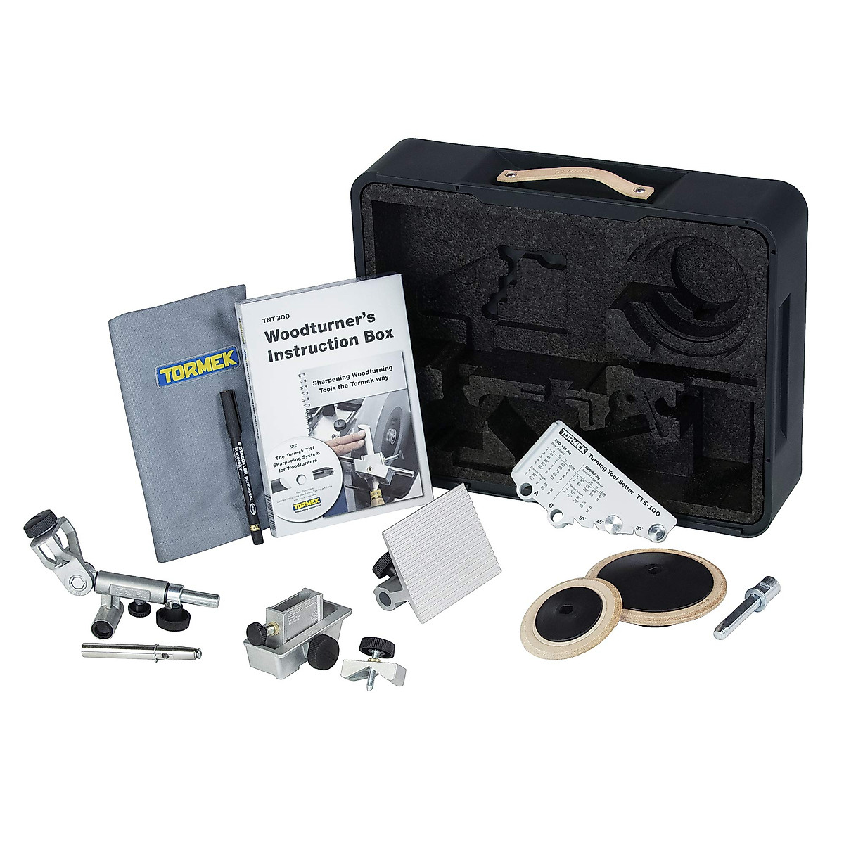 Tormek T-8 Ultimate Kit (Tormek T-8 Original + Tormek HTK-806 Hand Tool Kit + Tormek TNT-808 Woodturner's Kit + SVH-320 Planer Blade Attachment) The Ultimate Tool Sharpener (US Version)