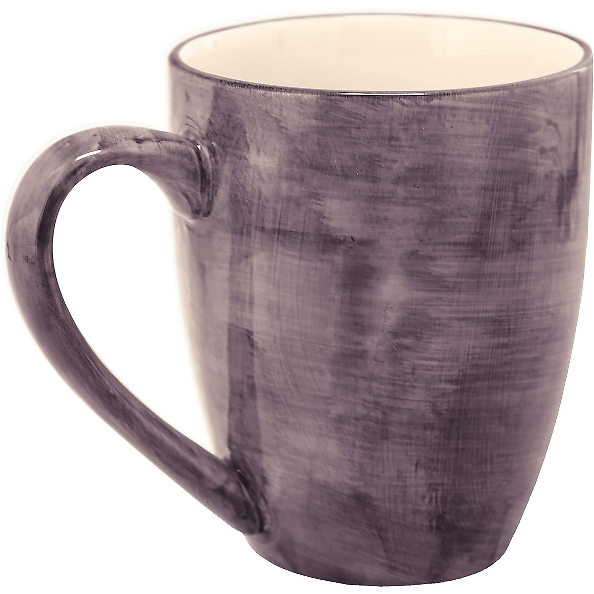 Mom Life Mom Life is the Best Life Deep Purple Large 20 oz Ceramic Coffee Mug Tea Cup, Purple