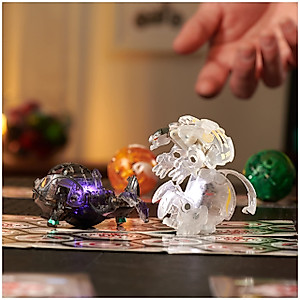 Bakugan Legends, Nova Bakugan, Dragonoid, Light Up Bakugan Action Figures, 1 Character Card and Metal Gate Card, Kids Toys for Boys Ages 6 and Up