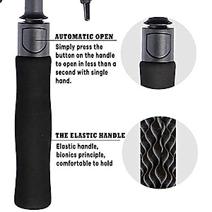 Baraida Golf Umbrella Large 62/68/72 Inch, Extra Large Oversize Double Canopy Vented Windproof Waterproof Umbrella, Automatic Open Golf Umbrella for Men and Women and Family.(62 inch,Navy Blue)