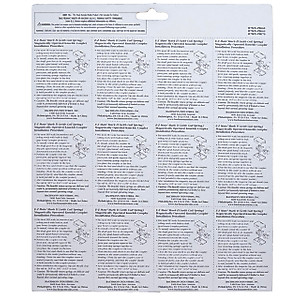 Bachmann Trains - E-Z MATE MARK II COUPLERS - MAGNETIC KNUCKLE COUPLERS with METAL COIL SPRING - UNDER SHANK - MEDIUM (12 pair/card) - HO Scale