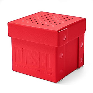 Diesel Men's 59mm Mega Chief Quartz Stainless Steel Chronograph Watch, Color: Black (Model: DZ4318)