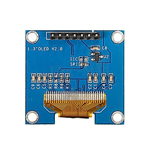Hailege 1.3" SSH1106 SPI OLED LCD Display 128x64 OLED Display Module for Arduino AVR PIC STM32 51 Raspberry Pi