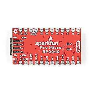 SparkFun Pro Micro - RP2040 - Dual Cortex M0+ Processors - 30 programmable IO for Extended Peripheral Support - Timer with 4 Alarms - MicroPython - C/C++ - USB-C Connector for Programming