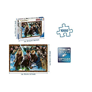 Ravensburger Magical Student Harry Potter 1000 Piece Jigsaw Puzzle for Adults - 15171 - Every Piece is Unique, Softclick Technology Means Pieces Fit Together Perfectly