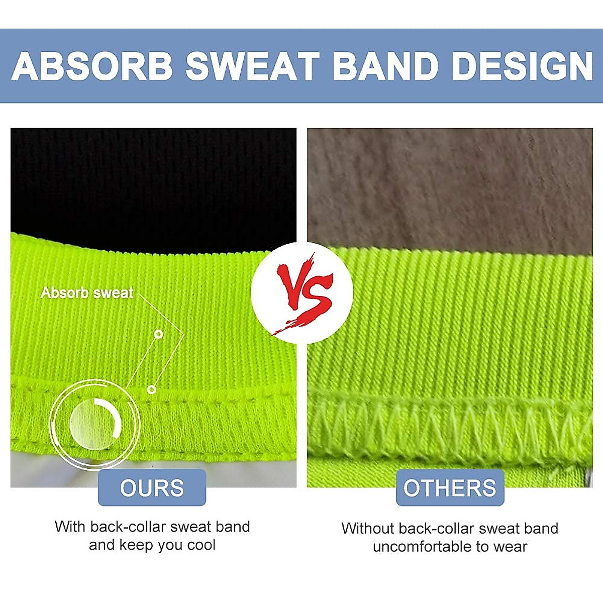 A-SAFETY Construction Shirts for Men M Yellow