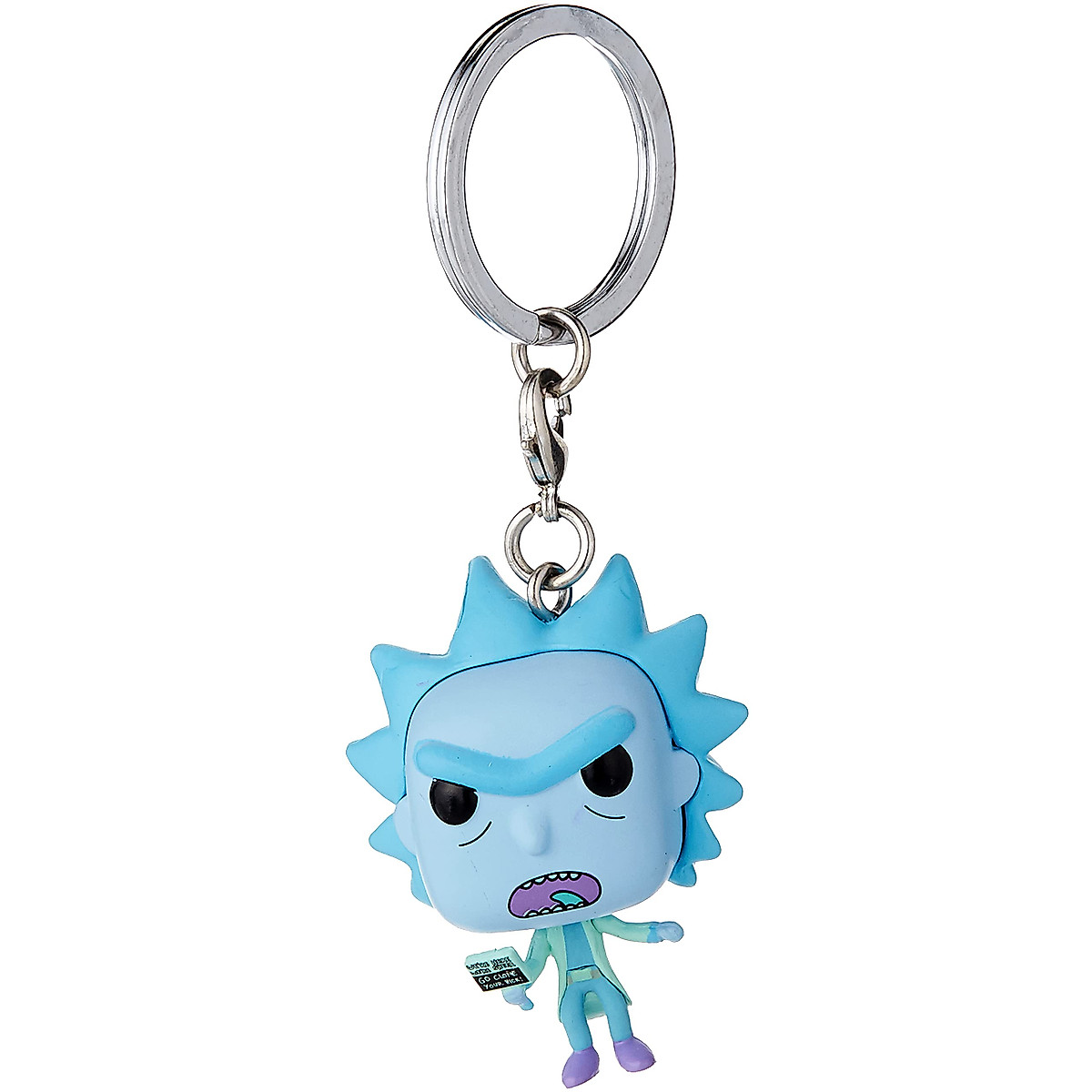FUNKO POP! KEYCHAIN: Rick & Morty - Hologram Rick Clone