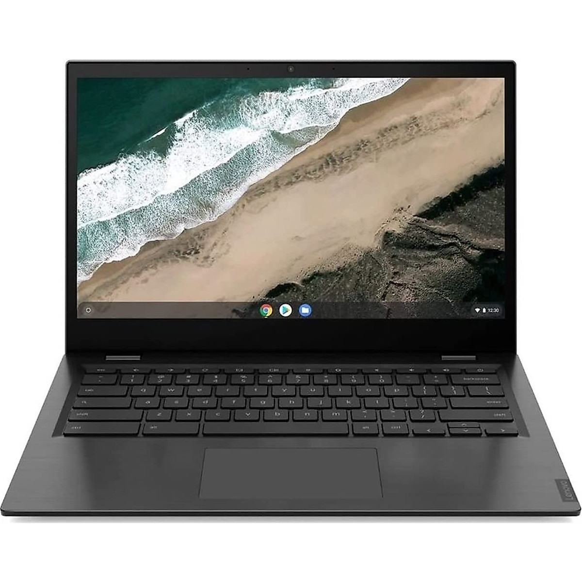 Lenovo Chromebook S345 Laptop, 14.0" FHD (1920 x 1080) Non-Touch Display, AMD A6-9220c Processor, 4GB DDR4 OnBoard RAM, 32GB SSD, AMD Radeon R5 Graphics, Chrome OS, 81WX0001US, Platinum Grey