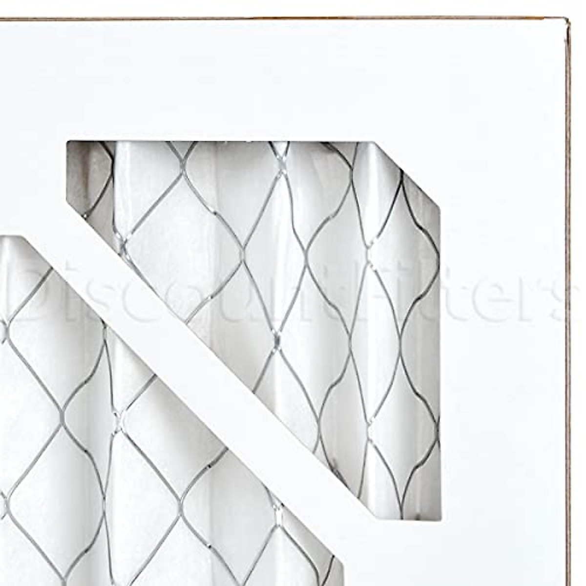 AIRx ALLERGY 20x20x1 MERV 11 Pleated Air Filter - Made in the USA - Box of 6 , White