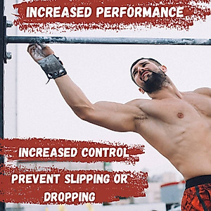 WARM BODY COLD MIND Premium Chalk Block for Weight Lifting - Hand Grip for Cross Training, Climbing, Gymnastics, Weightlifting, Powerlifting, Deadlift, Pole Dancing, Sport Gym, Fitness (8 Blocks)