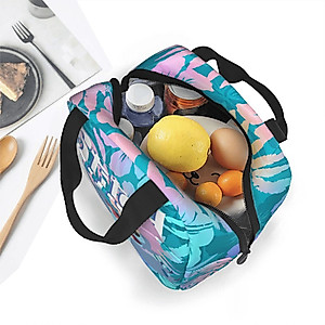 Anime Lunch Bag Large Insulated Thermal Lunch Box For Women Men Office Work Picnic Travel 1-One Size