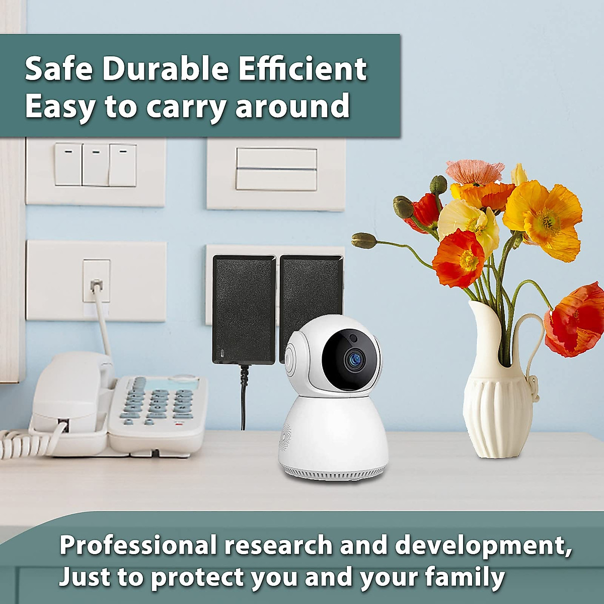 24V 3A 72W DC Power Supply Adapter AC to DC Converter Transformer 100~240V AC Input for 5050 3528 LED Strip 3D Printer CCTV Security System LCD Monitor (24V3A)