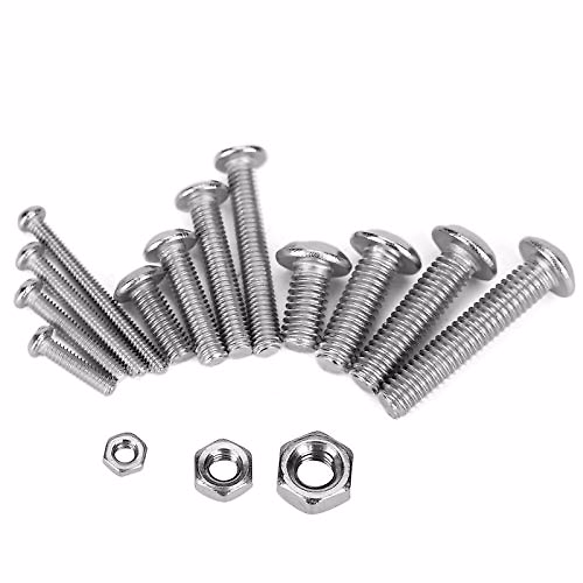 Screw 480Pcs M2/M3/M4 Screw Machine Screws Set Screws&Bolts Stainless Steel for Laptop/Phone/PC/Hard Disk/Keyboard Fasteners tornillos