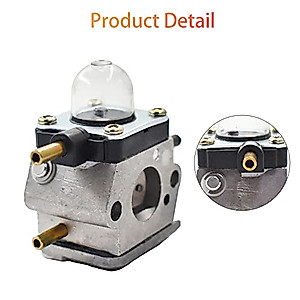 WFLNHB C1U-K82 Carburetor Replacement for Mantis Tiller 7222 7225 SV-5C/2 Replacement for C1U-K54A A021001090