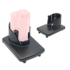 Akocire 2PCS Battery Case Replacement for Milwaukee M12 12V Battery Plastic Case Parts Top Shell Cordless Power Tools Broken Battery Case Replacement Cover