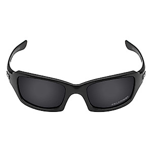 Mryok+ Polarized Replacement Lenses for Oakley Fives Squared OO9238 54mm - Stealth Black