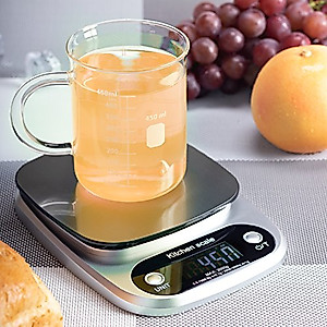 Caffeine Beaker Mug, Caffeine Molecule Mug - Chemistry Mug 16 oz Borosilicate Glass Coffee Mugs with Handle and Measuring for Coffee, Latte, Tea or Hot and Cold Beverage, Tea Coffee Mug by Amugo