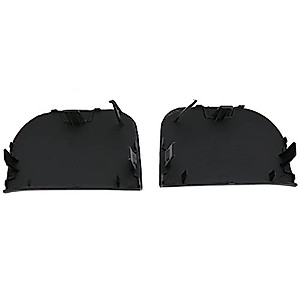 KARPAL Front Left Driver Side + Right Passenger Side Bumper Tow Hook Eye Cover Cap Compatible with 2012 2013 2014 2015 Toyota Prius 5212747903 5212847903