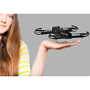 Hobbico Selife Drone Selfie Drone, Gloss Black