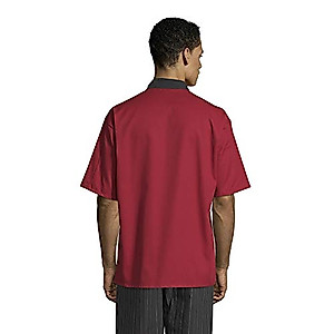 Uncommon Threads Men's Plus Size 0423-1907, Red, 3XL