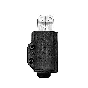 Kydex Multitool Sheath for LEATHERMAN Bond - Made in USA - Multi Tool Sheath Holder Cover Belt Pocket Holster - Multi-tool not included (Black)